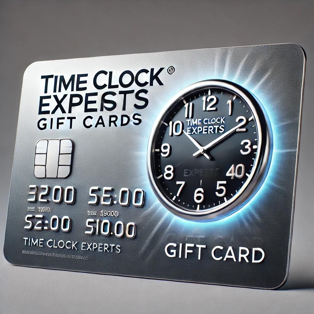 TimeClockExperts.com Gift Card