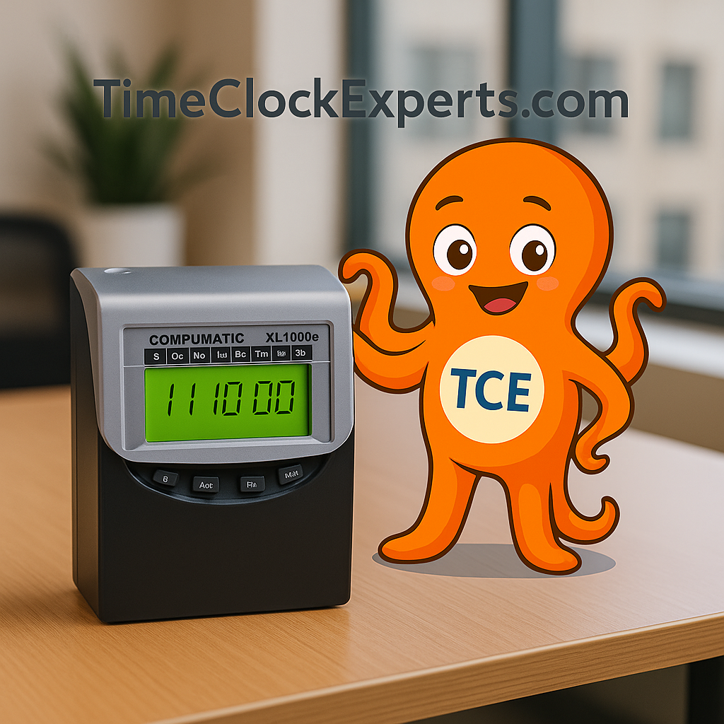 Compumatic XL1000E Calculating Time Clock Review: Is It the Best Choic ...