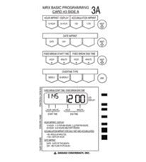 Amano Basic Programming Timecard for MRX-35 Clock – Essential Setup To ...