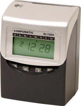 Compumatic XL1000E Calculating Time Clock - Accurate Employee Time Tra ...