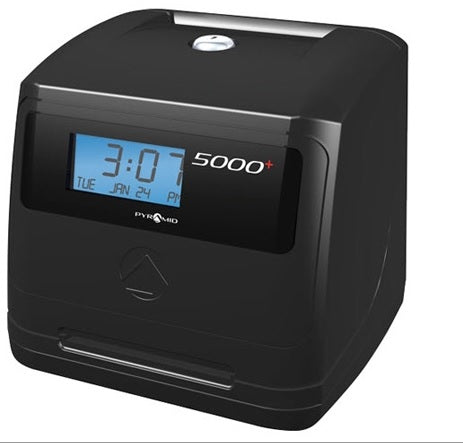 Pyramid 5000 Auto Totaling Time Clock Recorder – Efficient Employee Ti ...