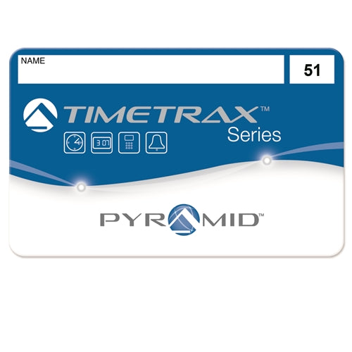 Pyramid Time Clock Swipe Card Badges for Employees – Numbers 201-300 f ...