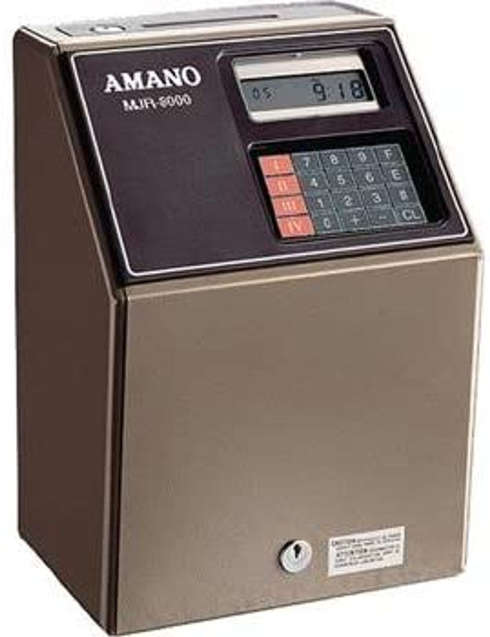 Amano MJR-8000N Electronic Time Clock – Advanced Attendance Management ...
