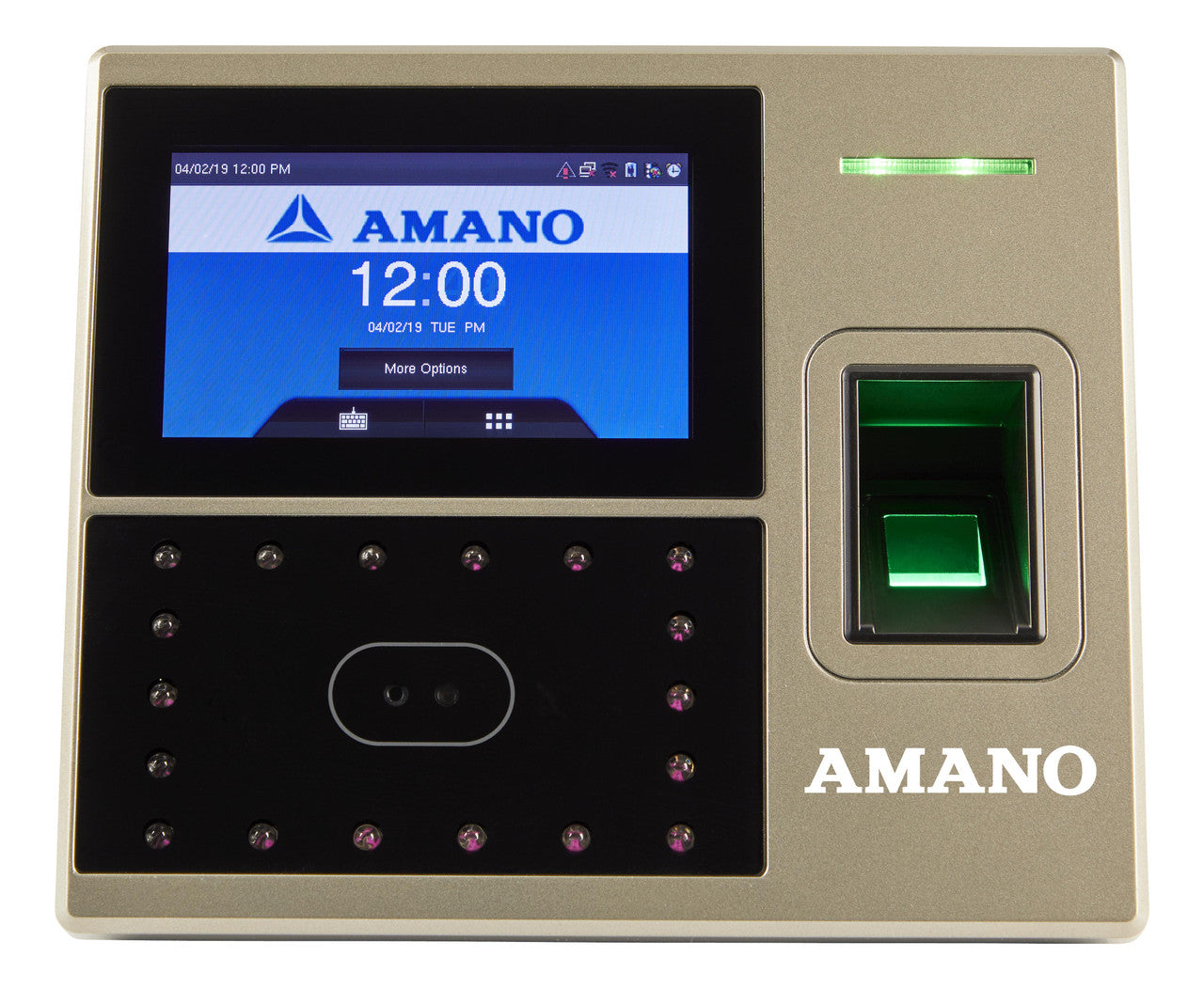 Amano TG Hosted AFR-200 WiFi Facial Recognition Clock – Advanced Atten ...